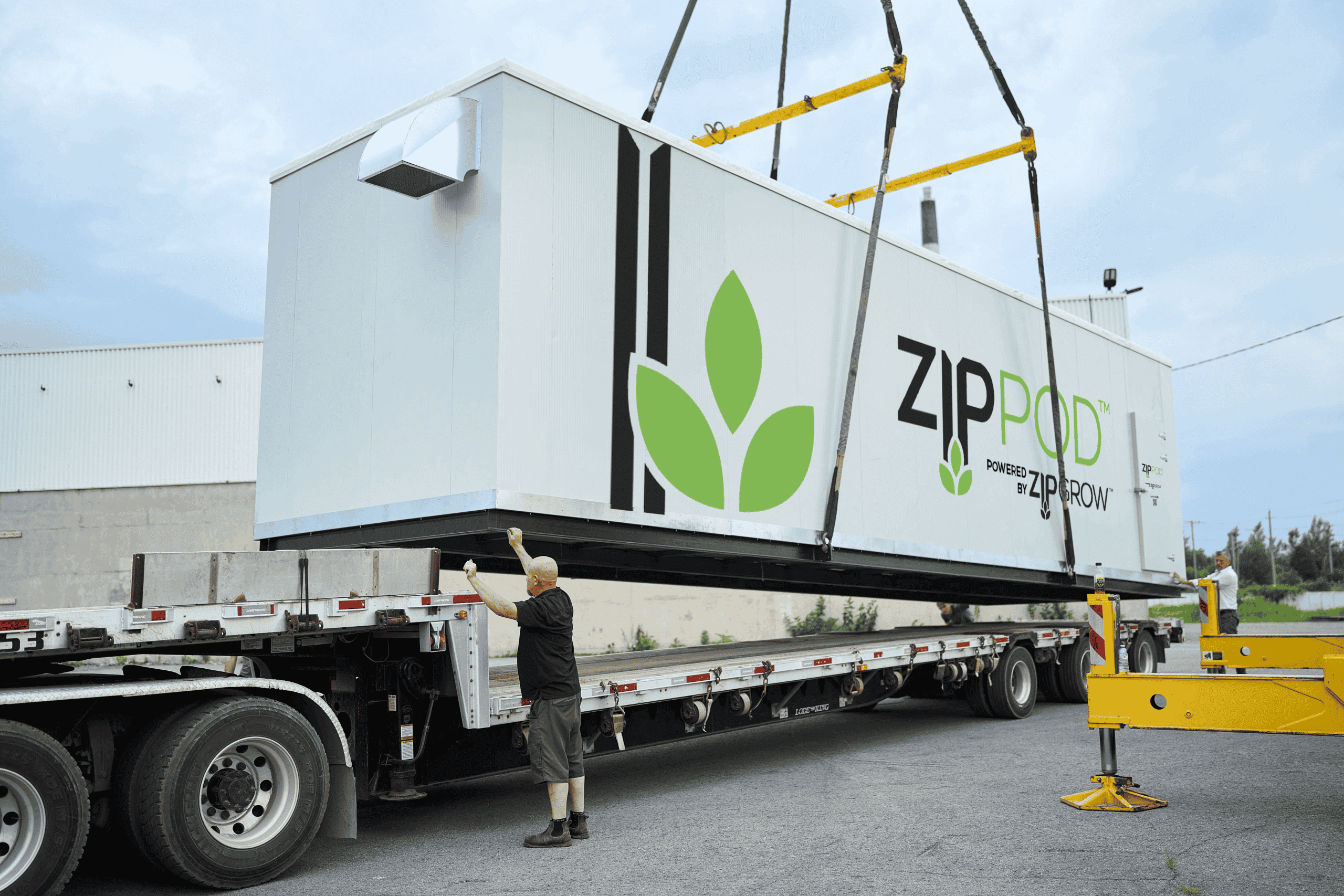 Hydroponic Container Farms | Grow Food Anywhere | ZipGrow Inc.
